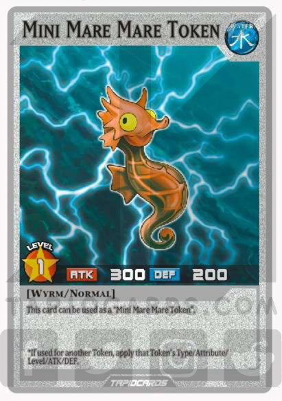 LIMITED: Mini Mare Mare Token 3x – Tapiocards