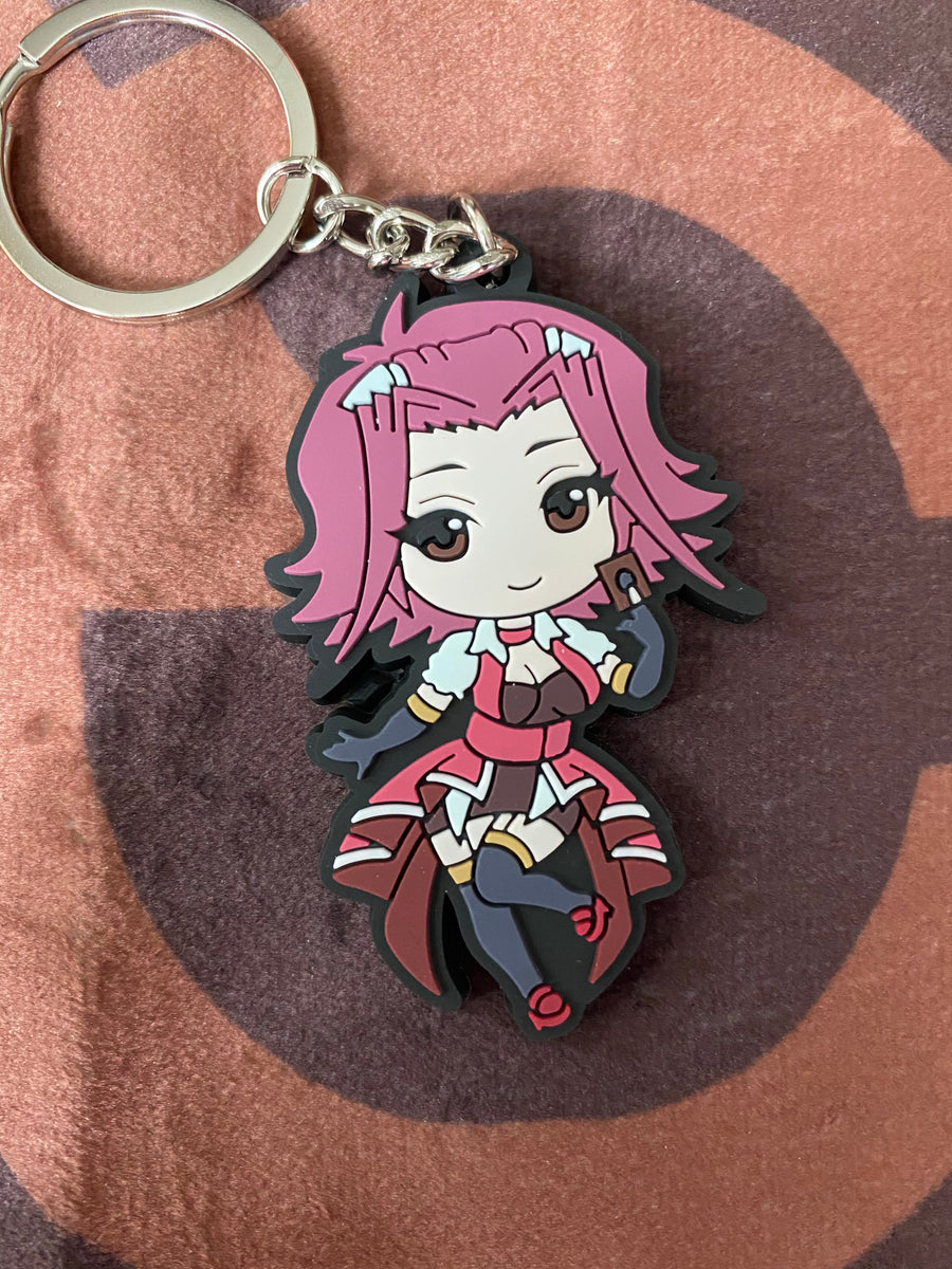 LIMITED KEYCHAIN: Aki Maiden of the Rose – Tapiocards