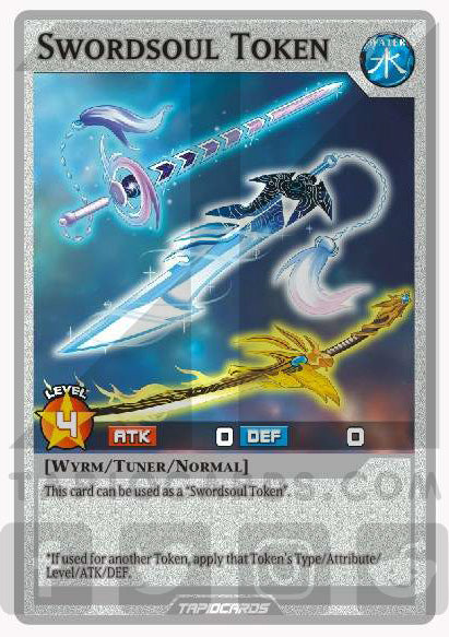 LIMITED: Swordsoul Token – Tapiocards